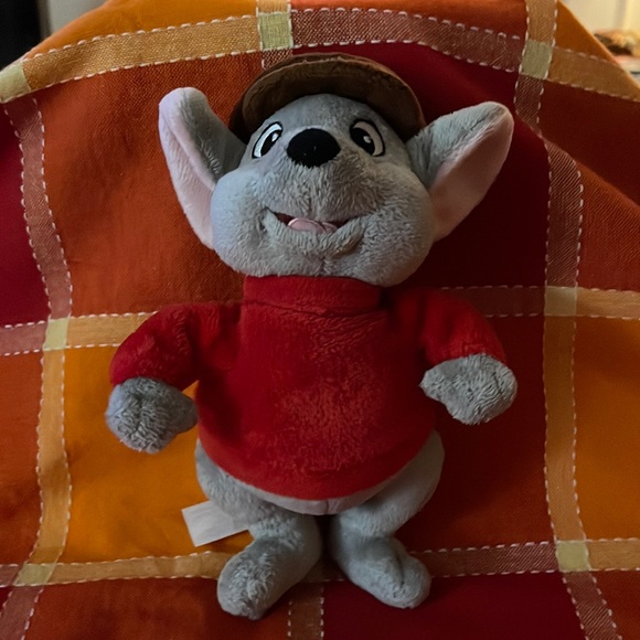 Disney | Toys | Rare Disney The Rescuers Bernard Mouse Stuffed Toy ...